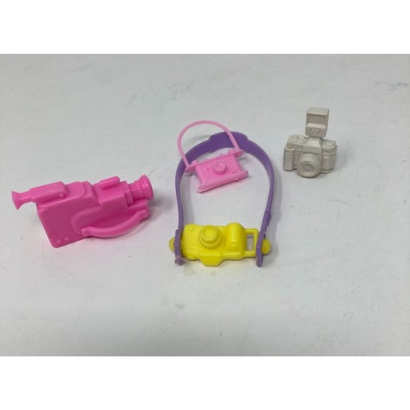 Mattel | Toys | Vintage 98s Barbie Camera Lot Video Camera | Poshmark